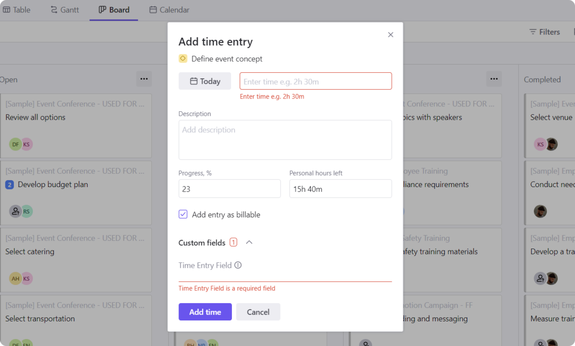 Time Management Functionality | Birdview Product Update